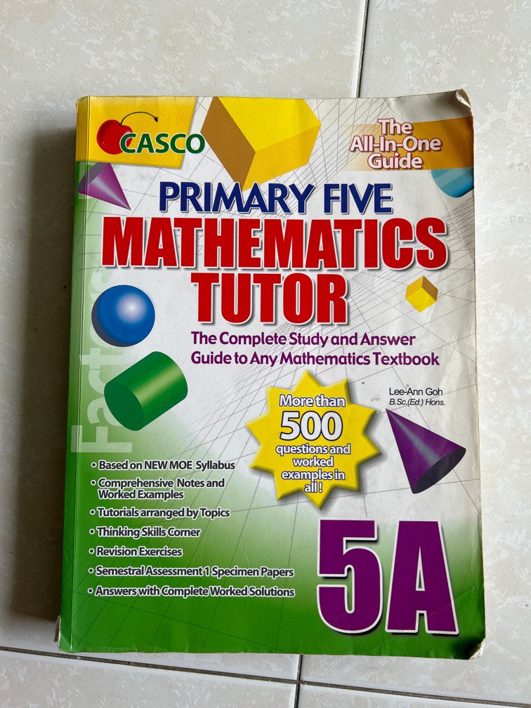 Primary five mathematics assessment books, Hobbies & Toys, Books ...
