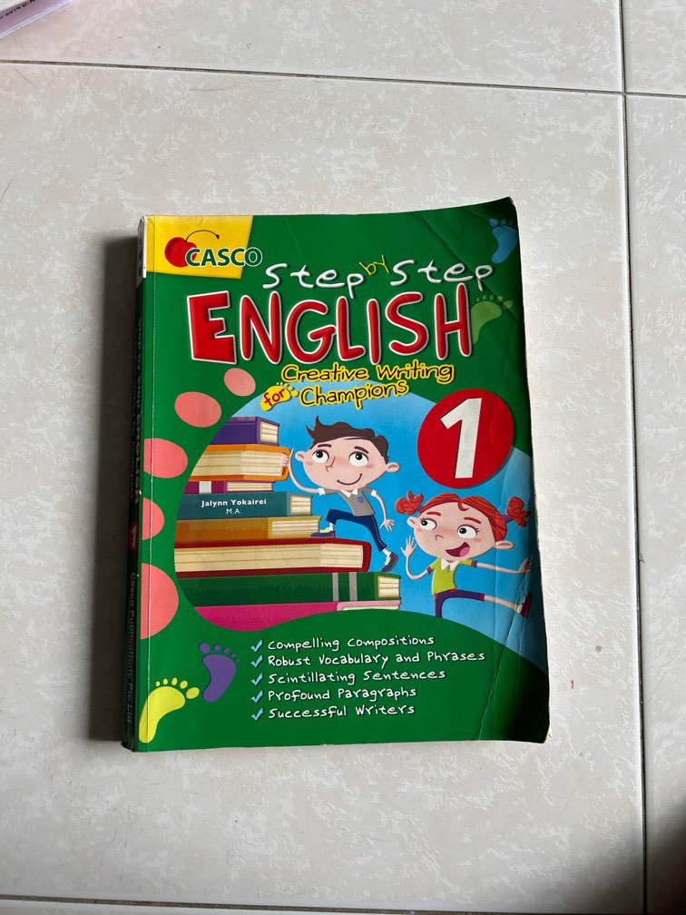 Primary one English book, Hobbies & Toys, Books & Magazines, Assessment ...