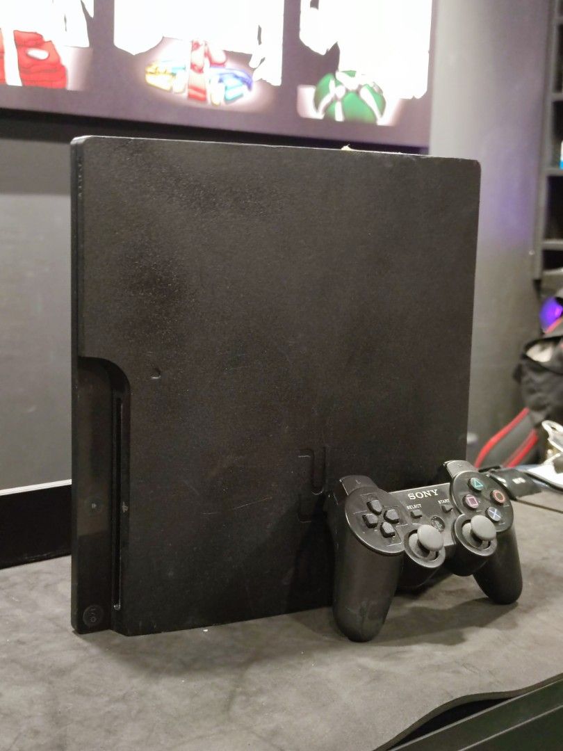 PS3 SLIM 500GB USED CONSOLE, Video Gaming, Video Game Consoles ...