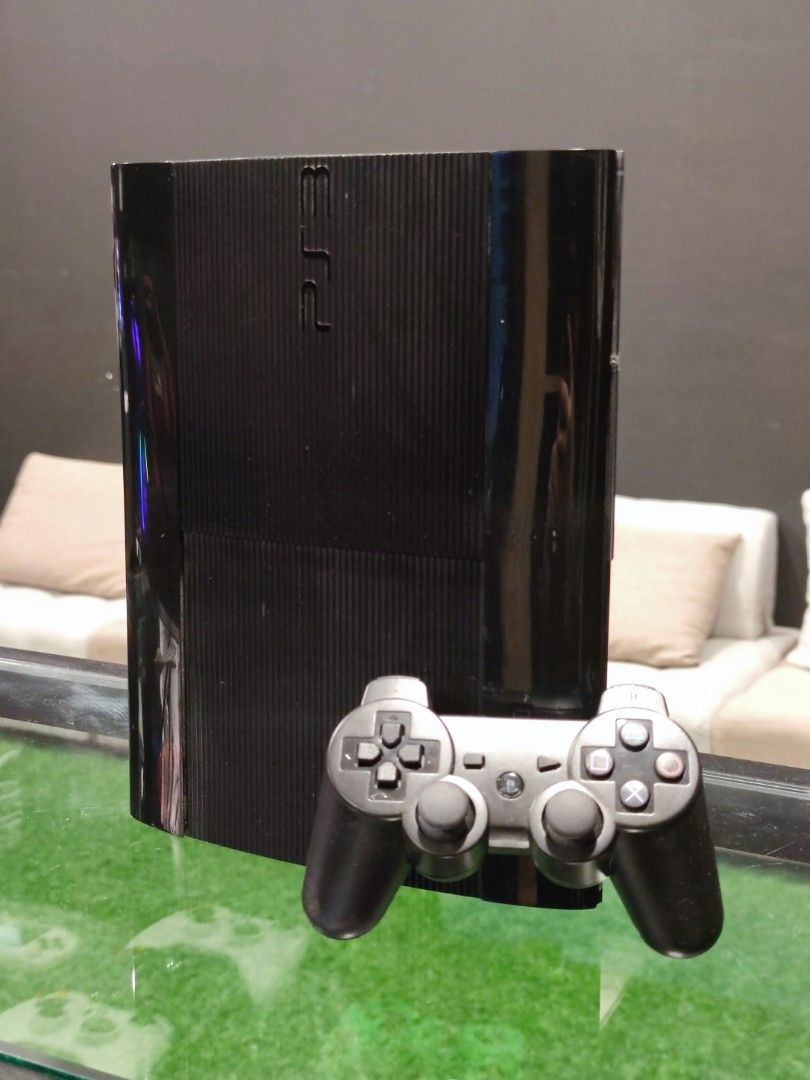 PS3 SUPER SLIM 500GB USED CONSOLE, Video Gaming, Video Game Consoles ...