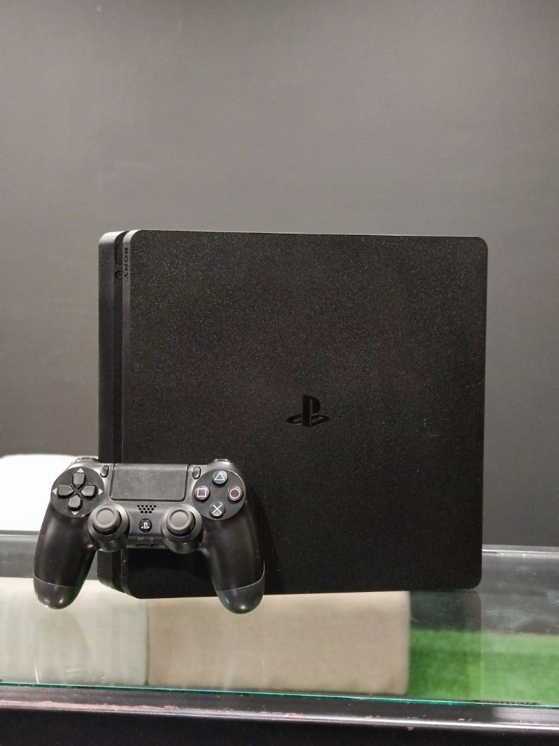 PS4 SLIM 500GB USED CONSOLE, Video Gaming, Video Game Consoles, PlayStation on Carousell