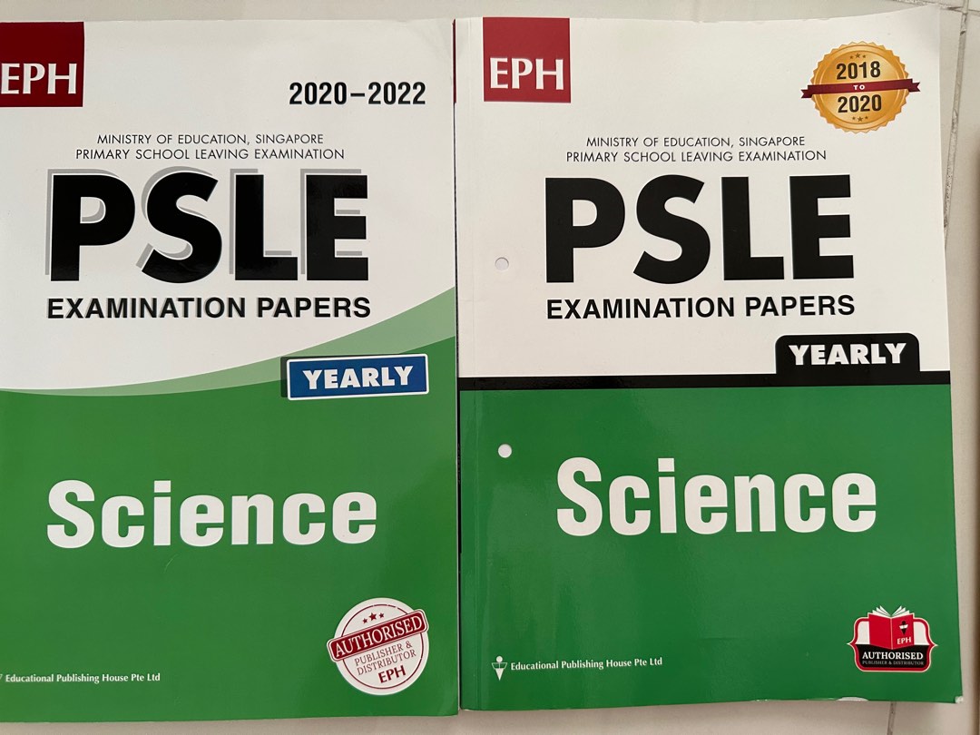 PSLE / P6 Science Papers (Assorted Years), Hobbies & Toys, Books ...
