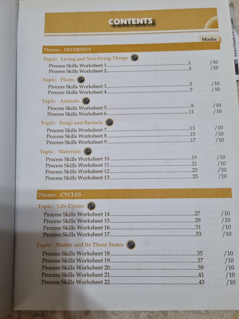 PSLE Conquer Science Process Skills, Hobbies & Toys, Books & Magazines ...