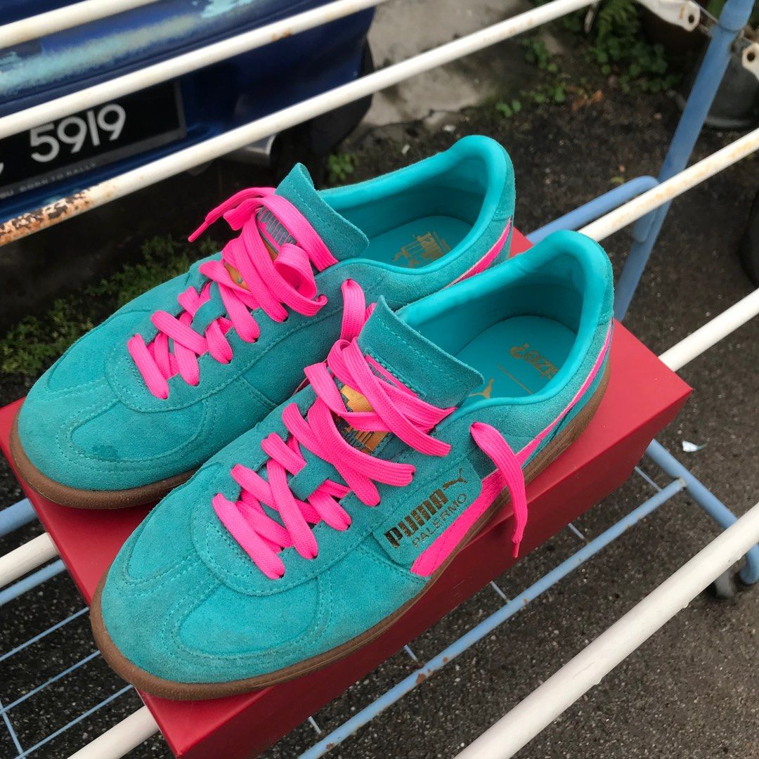 Puma palermo X Godfather, Men's Fashion, Footwear, Sneakers on Carousell