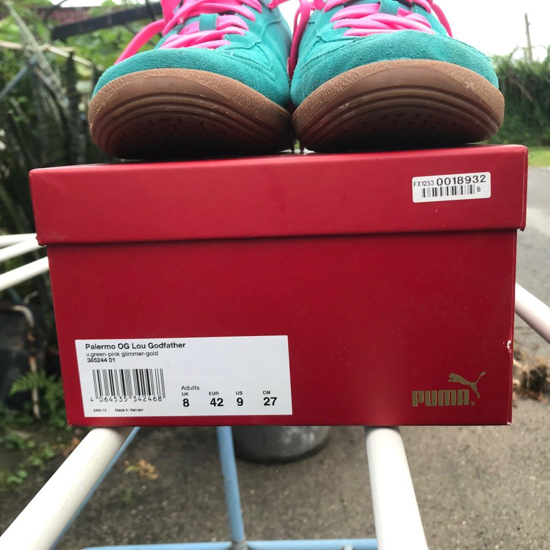 Puma palermo X Godfather, Men's Fashion, Footwear, Sneakers on Carousell