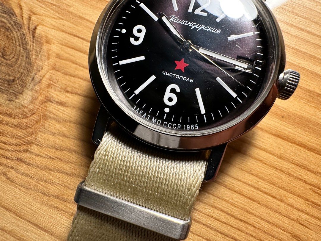 Rare Vostok Watch Komandirskie 1965 2414A, Luxury, Watches on Carousell