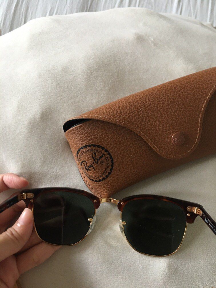 Rayban Clubmaster, Men's Fashion, Watches & Accessories, Sunglasses & Eyewear on Carousell