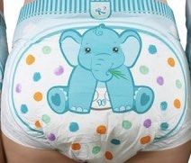 Rearz mega Critter Carboose adult diaper abdl, Health & Nutrition ...