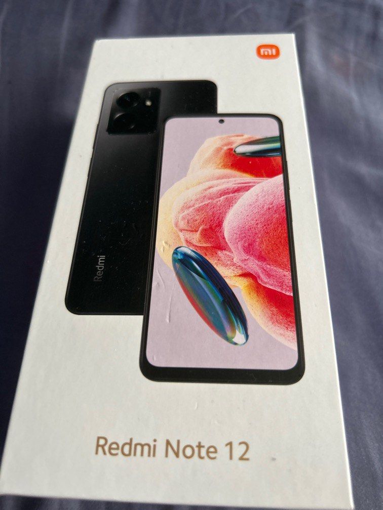 Redmi Note 12 Matte Black 128GB, Mobile Phones & Gadgets, Mobile Phones ...