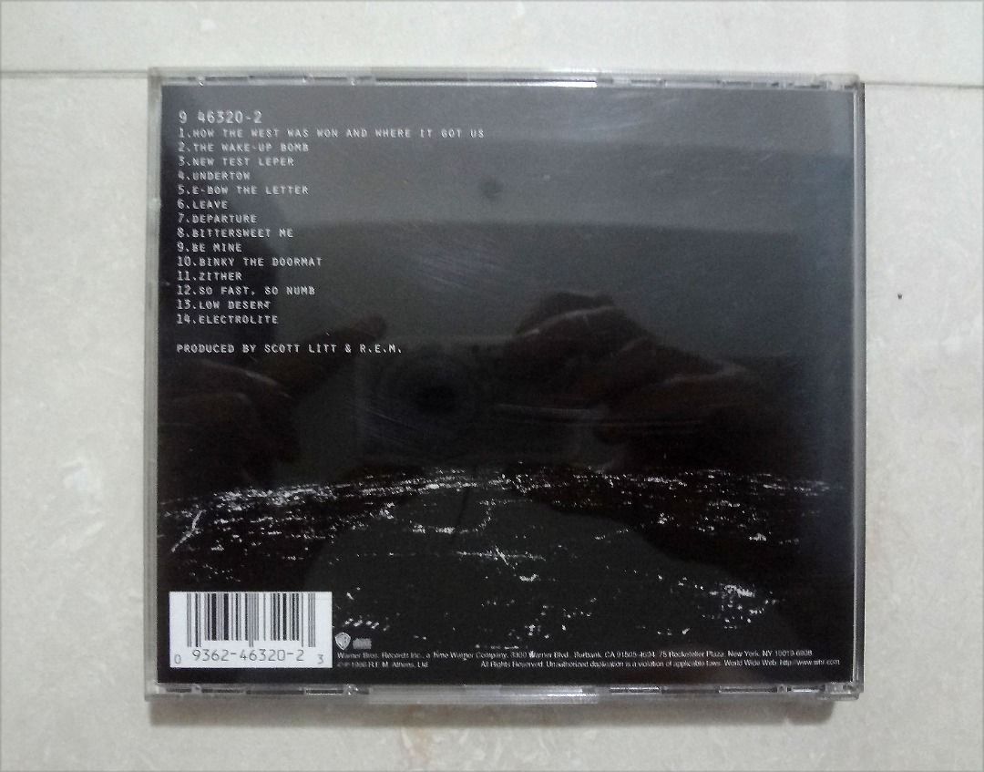 R.E.M. CD New Adventures In Hi-Fi, Hobbies & Toys, Music & Media, CDs ...