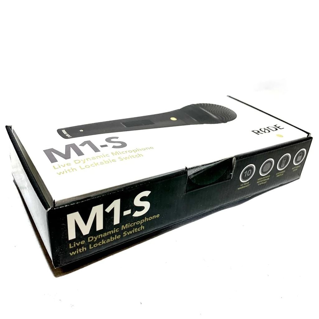Rode M1 and M1-S Live Performance Dynamic Cardioid Vocal Microphone ...