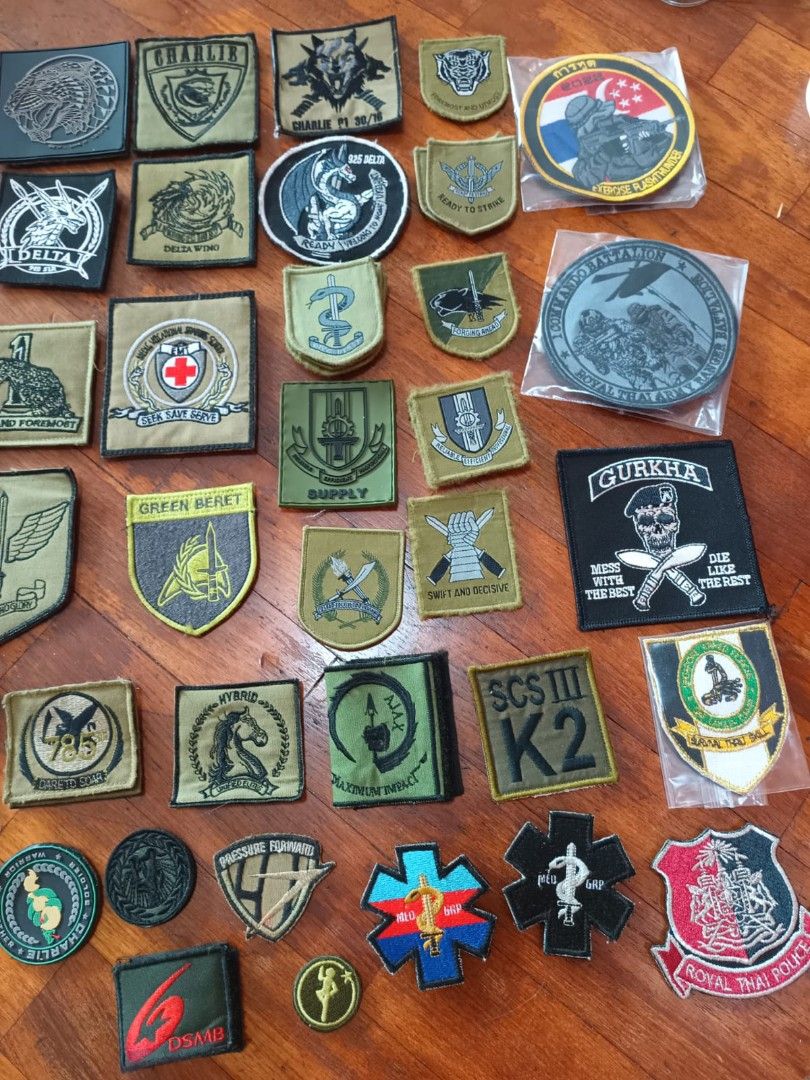 SAF Velcro Patches, Hobbies & Toys, Memorabilia & Collectibles, Vintage ...