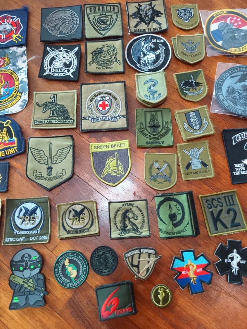 SAF Velcro Patches, Hobbies & Toys, Memorabilia & Collectibles, Vintage ...