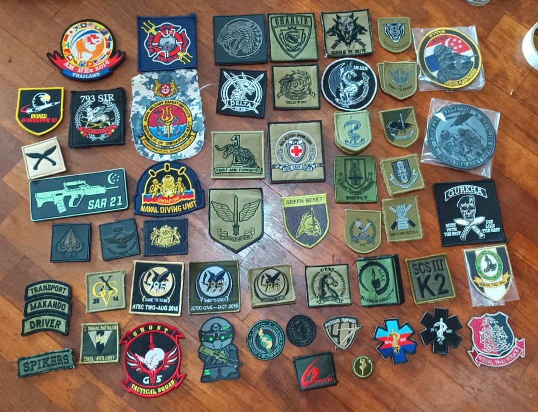 SAF Velcro Patches, Hobbies & Toys, Memorabilia & Collectibles, Vintage ...