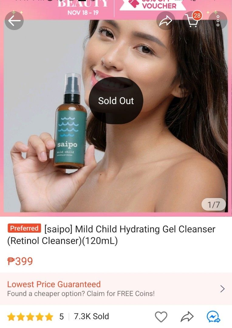 SAIPO - Mild Child Hydrating Cleanser 120ML, Beauty & Personal Care, Face, Face Care on Carousell