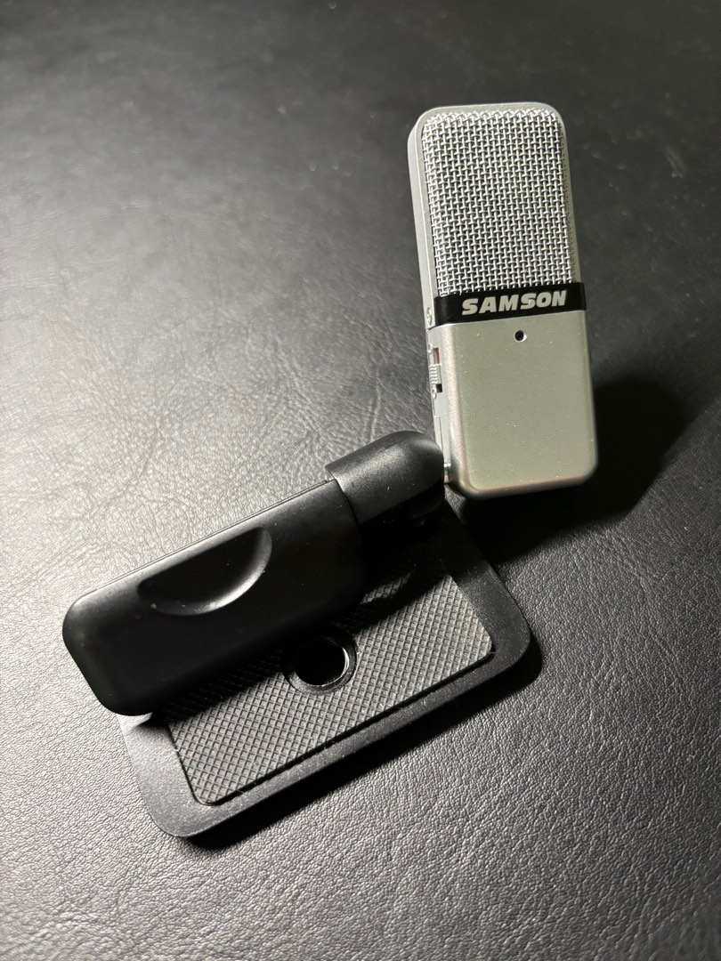 Samson Go Condenser Mic, Audio, Microphones on Carousell