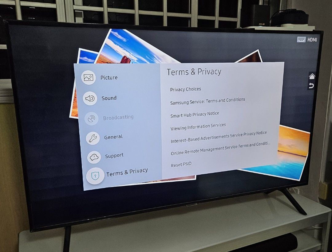 Samsung 50in 4K UHD Smart TV, TV & Home Appliances, TV & Entertainment ...