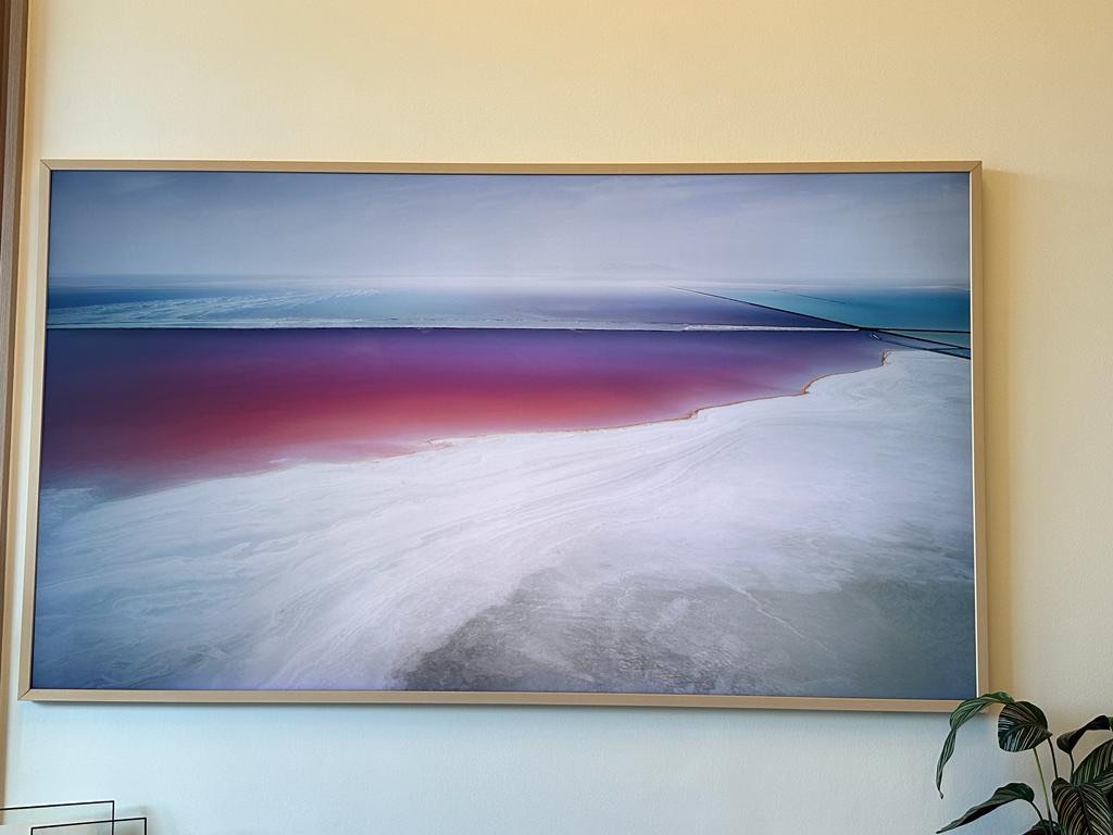 Samsung frame bezel 65 inch in teak, TV & Home Appliances, TV ...