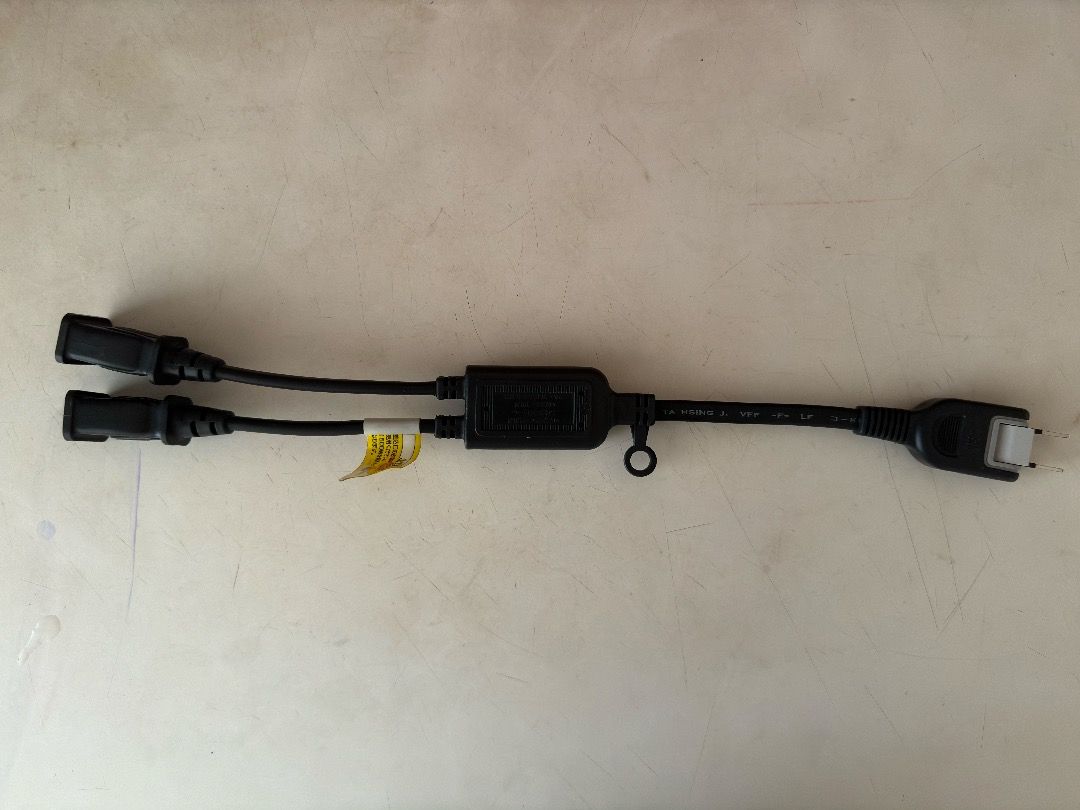 Sanwa Supply AC Adapter Power Extension Cord Y Splitter for Japanese ...