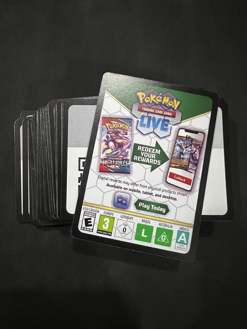 104 Scarlet & Violet Pokemon 151 Code Cards, Hobbies & Toys ...
