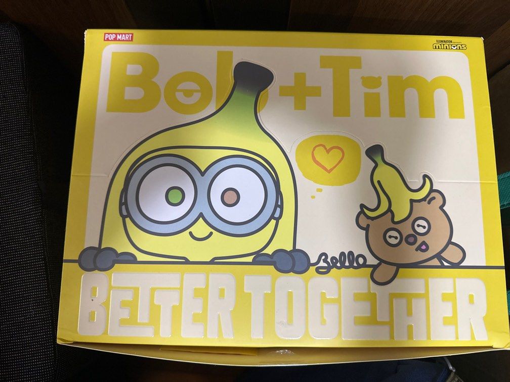 [SEALED] Popmart Bob + Tim Better Together Set, Hobbies & Toys ...