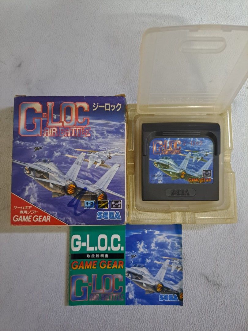 Sega game gear G-Loc Air Battle, Video Gaming, Video Games, Others on Carousell