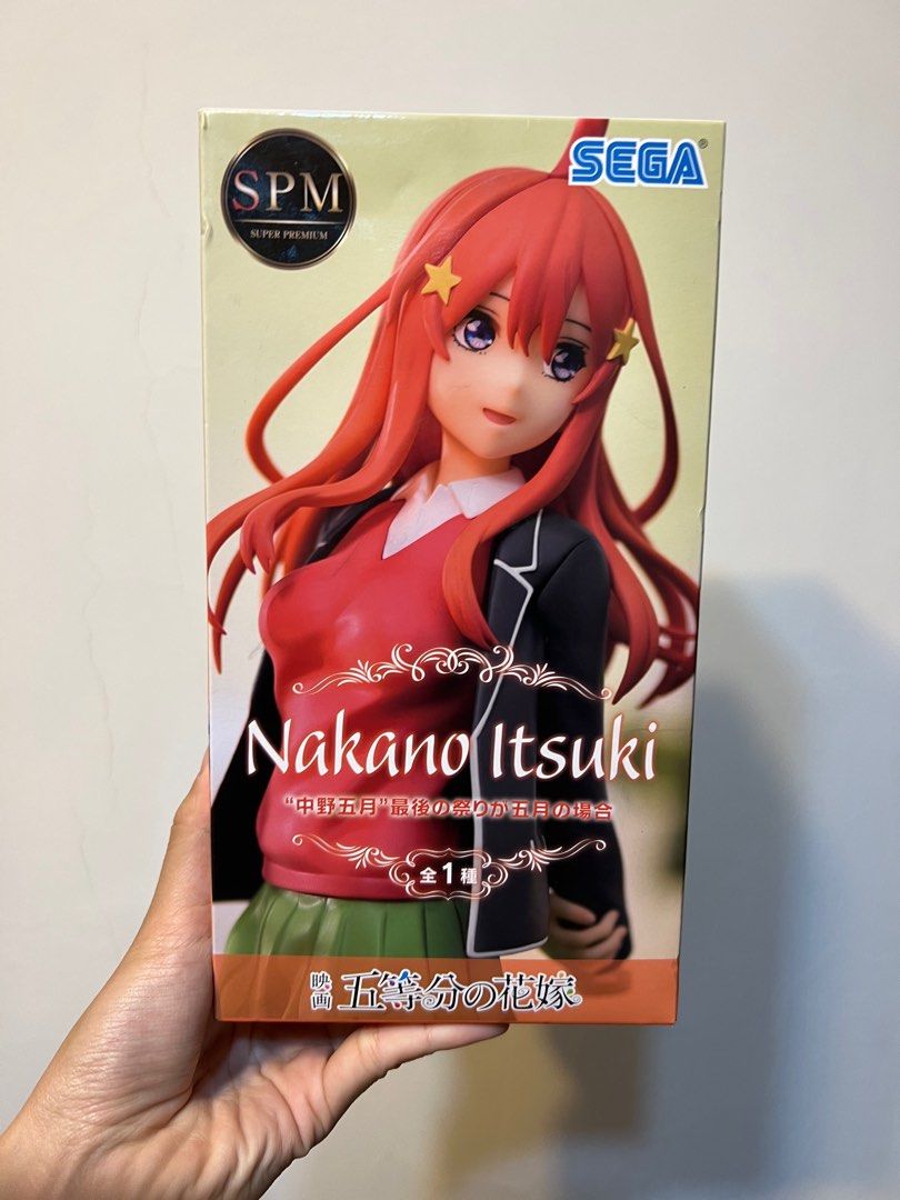 全新Sega SPM 景品模型- 中野五月(最後的祭典)《五等分花嫁》 - Sega SPM PVC 模型- 中野五月(最後的祭典)《五等分花嫁》, 興趣及遊戲, 玩具 & 遊戲類 ...