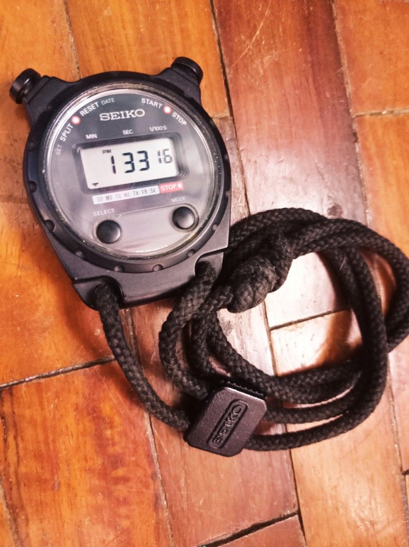 Seiko Sports Timer/ Stopwatch Vintage Japan Working, Sports Equipment ...
