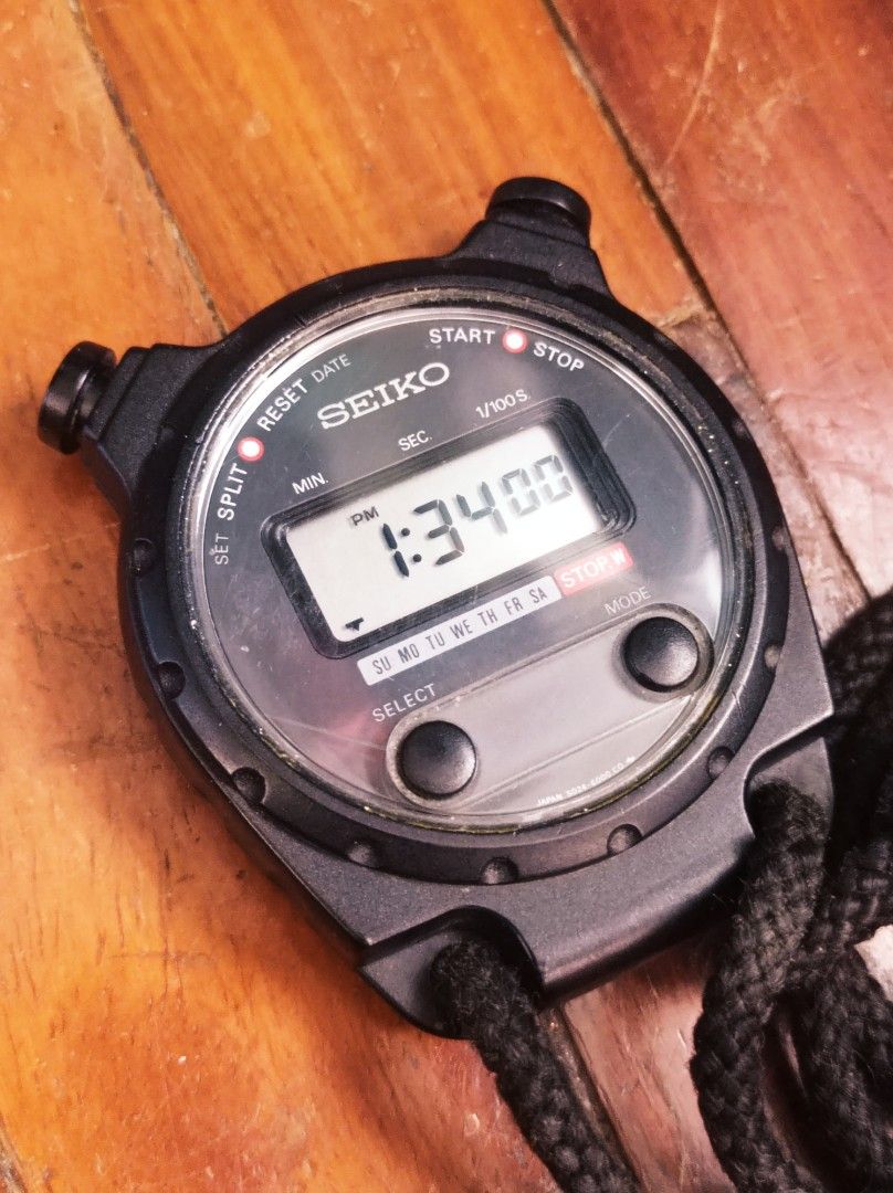 Seiko Sports Timer/ Stopwatch Vintage Japan Working, Sports Equipment ...