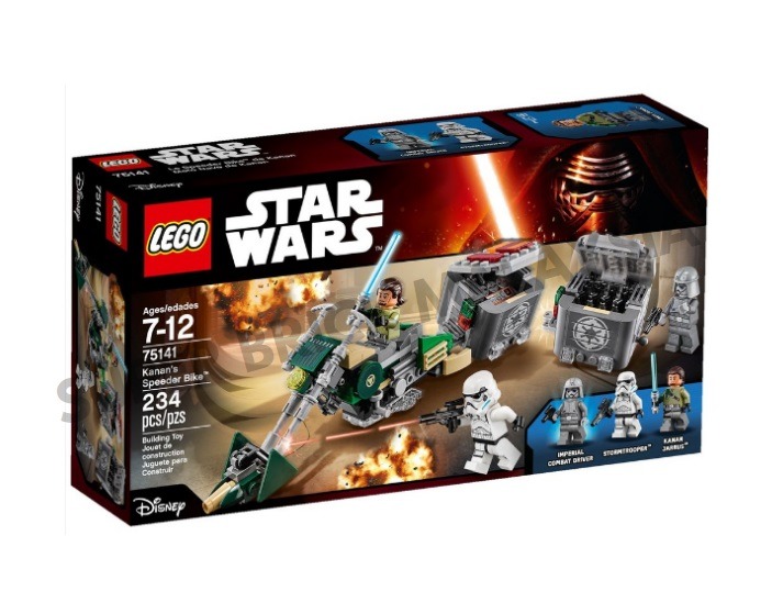 SET 75141 LEGO STAR WARS - Kanan's Speeder Bike - BRAND NEW - 100% ...