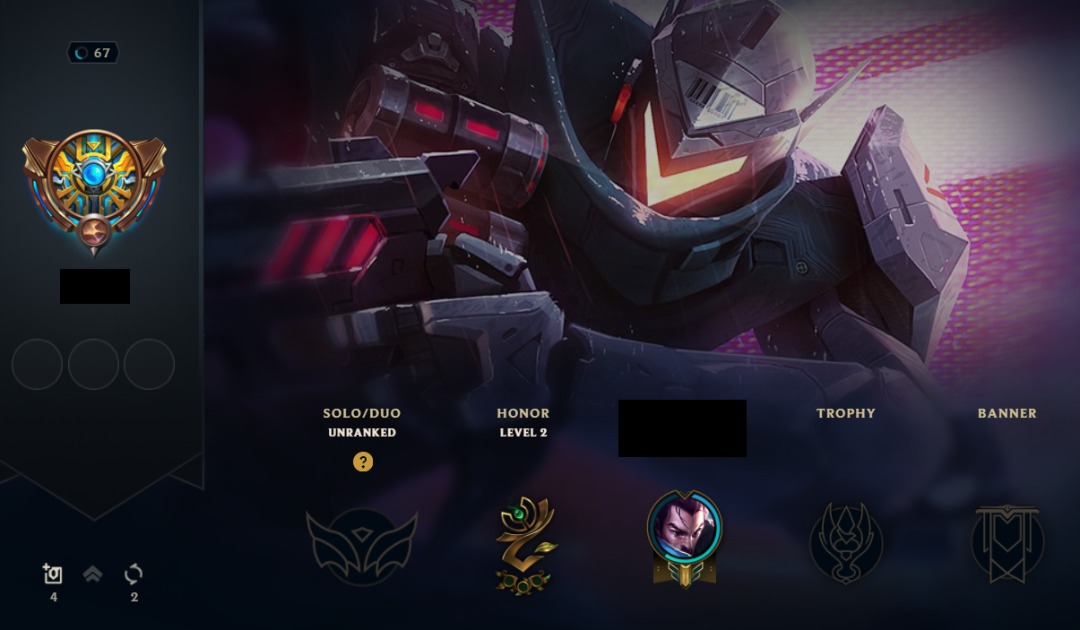 SG League of Legends Account || Unranked || 159 Champions || 122 skins ...