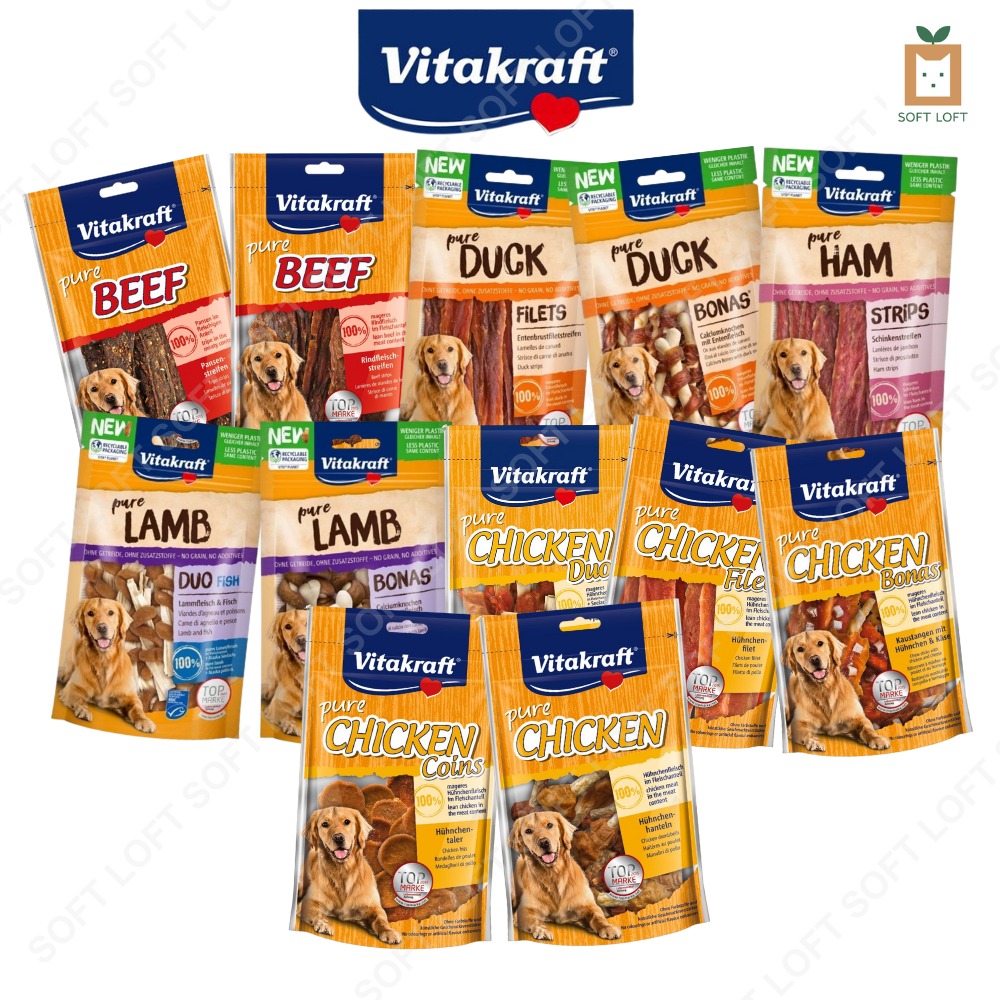 [SG SELLER] [1 FOR 1] Vitakraft Chew Stick Dog Treats Dog Chews Snacks ...