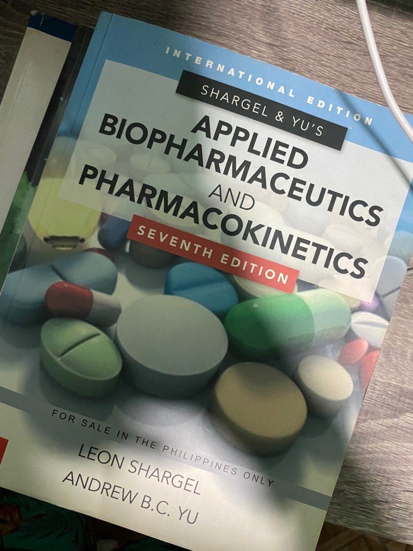 Shargel Yu Applied Biopharmaceutics and Pharmacokinetics (7th ed ...