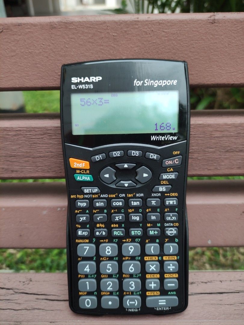 Sharp EL-W531S Scientific Calculator, Hobbies & Toys, Stationery ...