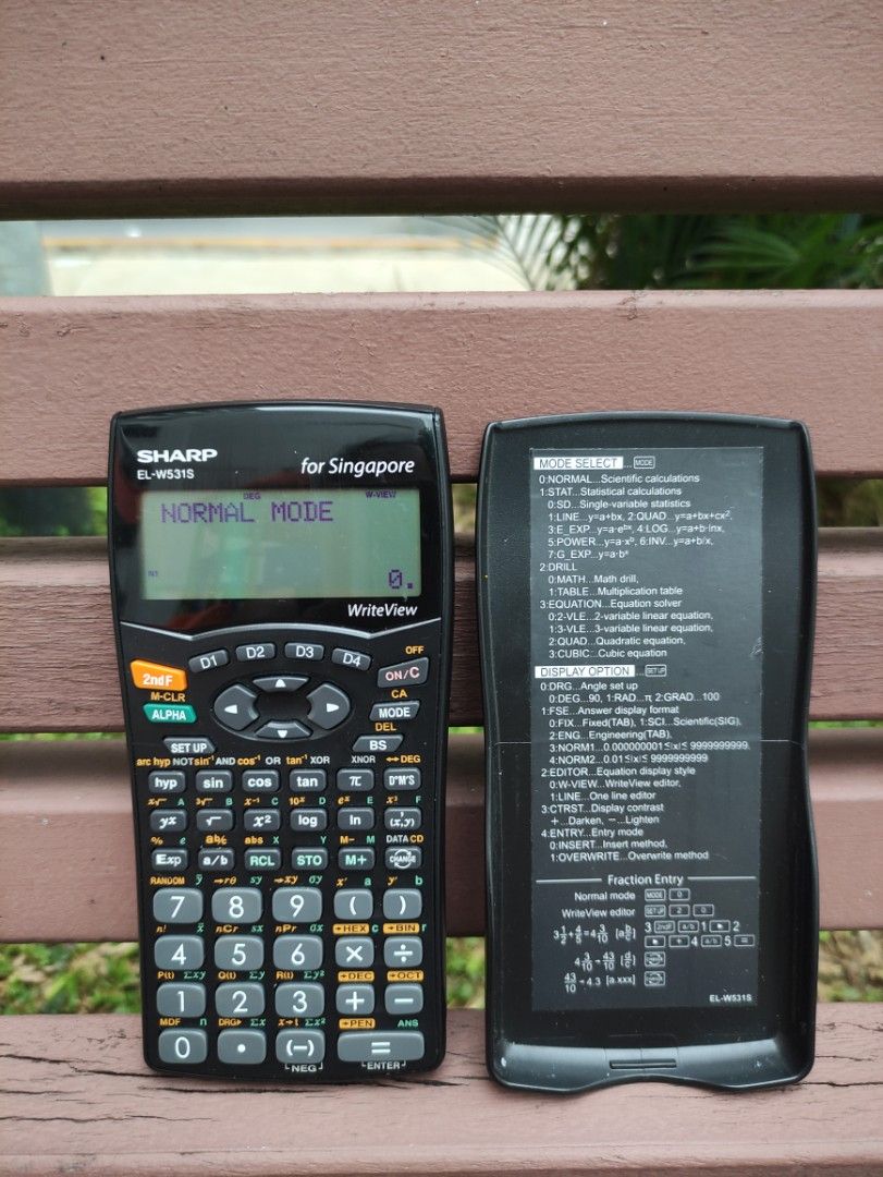 Sharp EL-W531S Scientific Calculator, Hobbies & Toys, Stationery ...