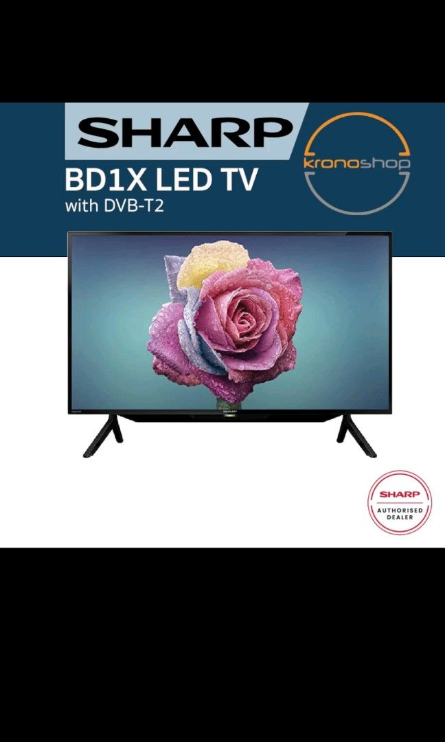 Sharp led 43 INCH tv, TV & Home Appliances, TV & Entertainment, TV on ...