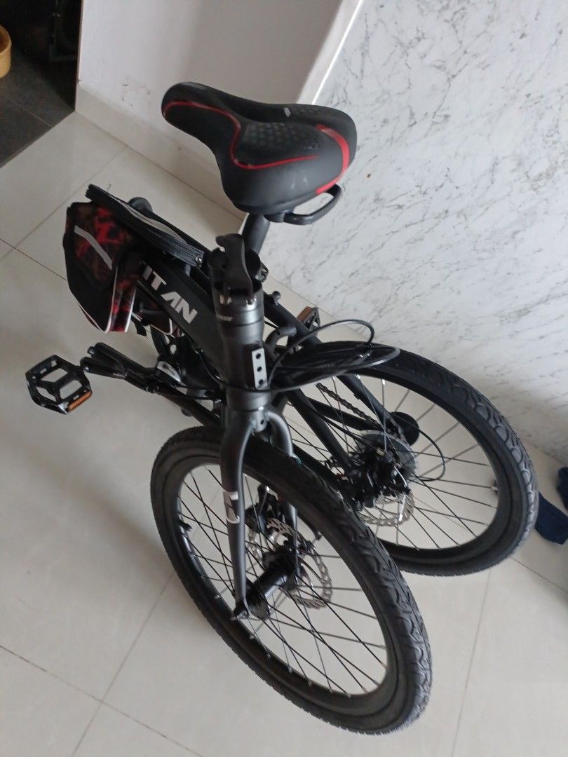 SHIMANO V1 TITAN FOLDABLE, Sports Equipment, Bicycles & Parts, Bicycles on Carousell