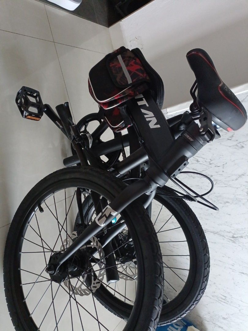 SHIMANO V1 TITAN FOLDABLE, Sports Equipment, Bicycles & Parts, Bicycles on Carousell
