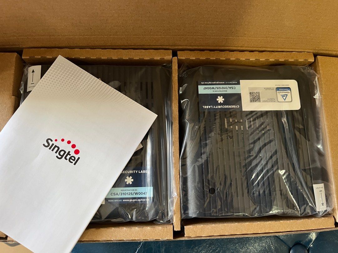 Singtel mesh wifi 6 dual pack, Computers & Tech, Parts & Accessories ...