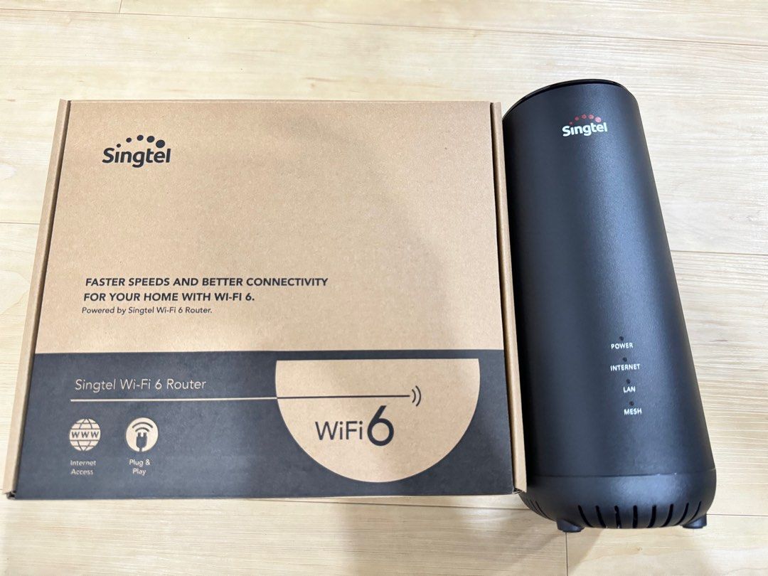 Singtel Wifi 6 Router, Computers & Tech, Parts & Accessories ...