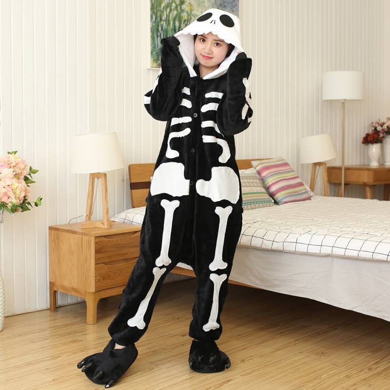 Skeleton Onesie, Women's Fashion, Dresses & Sets, Jumpsuits on Carousell