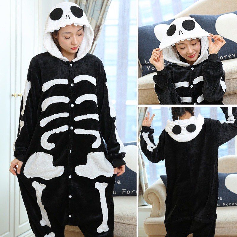 Skeleton Onesie, Women's Fashion, Dresses & Sets, Jumpsuits on Carousell