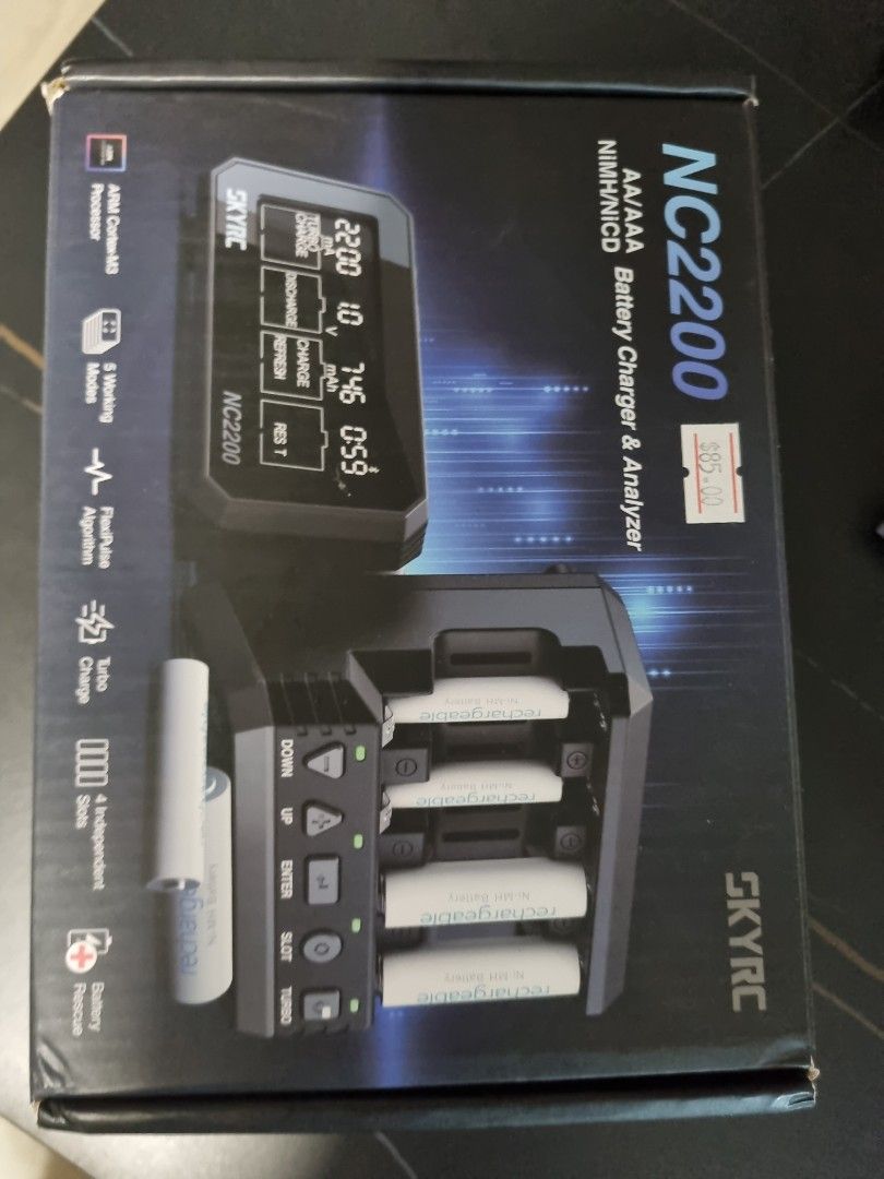SKYRC NC2200 battery charger, Computers & Tech, Parts & Accessories ...