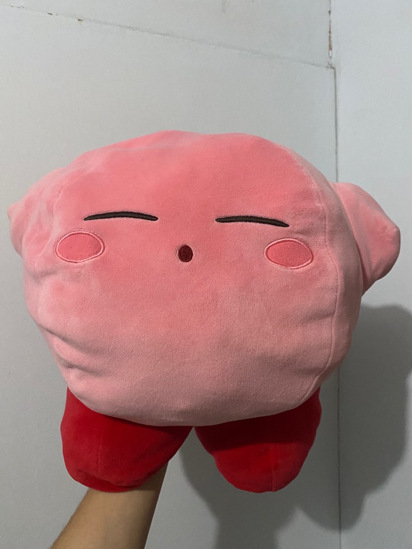 Sleeping Kirby Plush, Hobbies & Toys, Toys & Games on Carousell