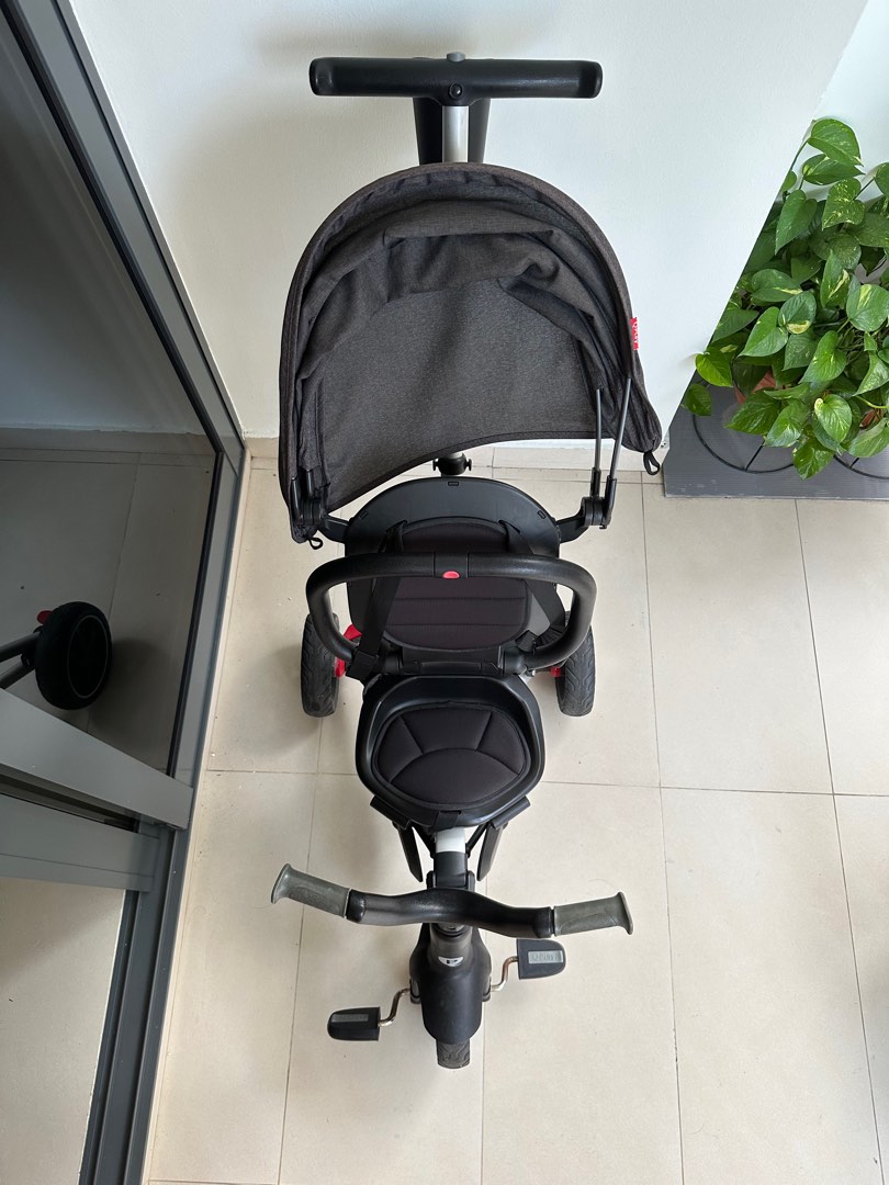 Q Play Nova Trike Black, Babies & Kids, Going Out, Strollers on Carousell