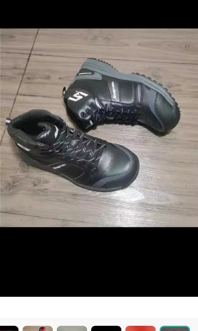 Snap on safety shoes. Composite toe. Japan model, Men's Fashion ...