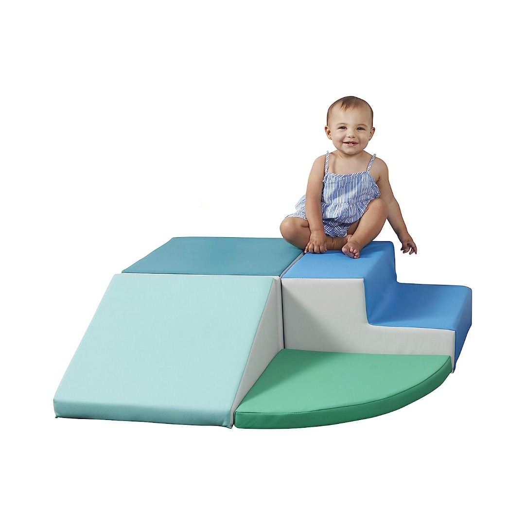 SoftScape Toddler Playtime Corner Climber, Soft Foam for Crawling and ...