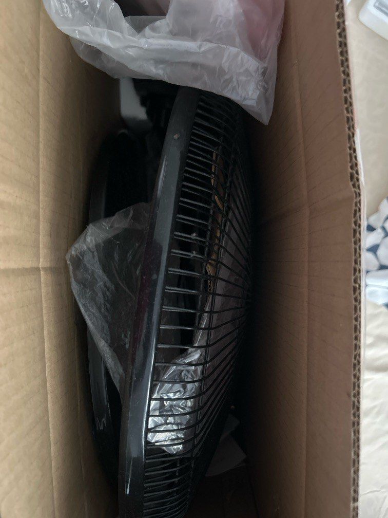 SONA pedestal fan, 16 inches bundle with IKEA stool, Furniture & Home ...