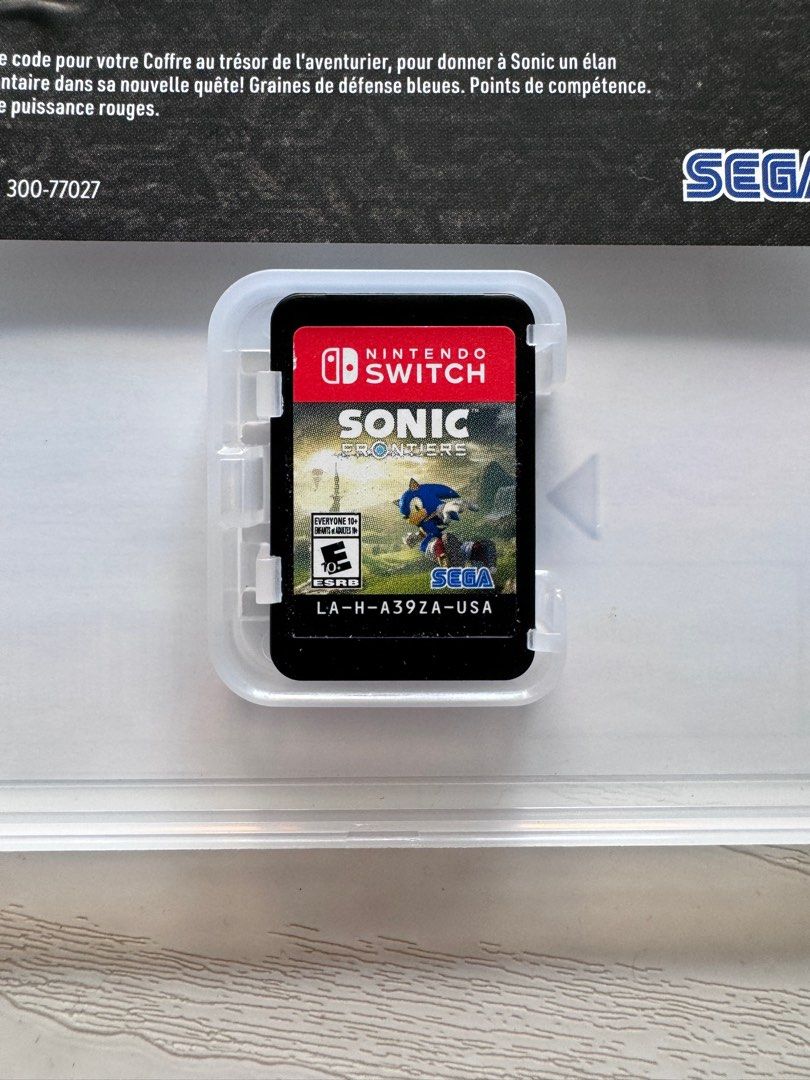Sonic Frontiers Nintendo Switch, Video Gaming, Video Games, Nintendo on ...