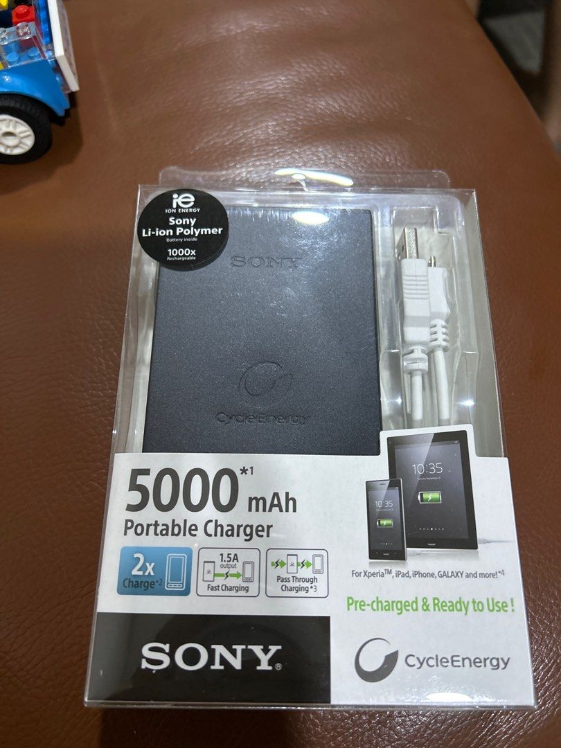 Sony 5000mAH Portable Charger, Mobile Phones & Gadgets, Mobile & Gadget ...